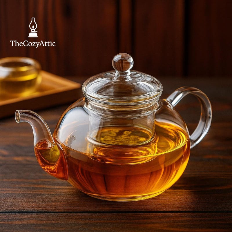 Glass Tea Pot Loose Leaf - Etsy