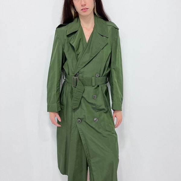 Military Trench Coat - Etsy