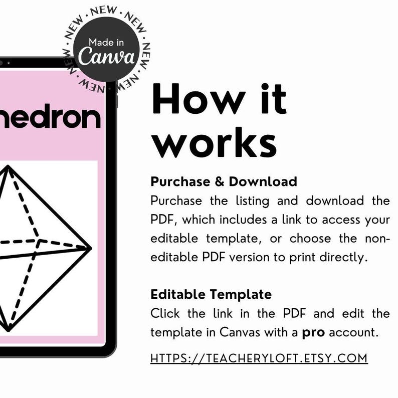 Pastel 2D & 3D Shapes Posters: Classroom Geometry Decor (printable) - Etsy