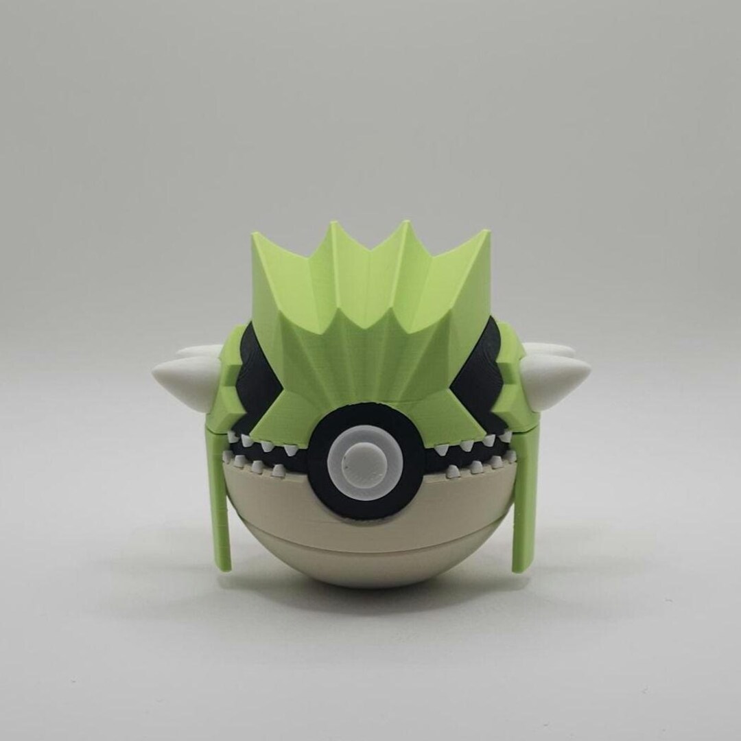 Shiny Groudon & Groudon Pokemon Character Design- 3D Printed Pokeball ...