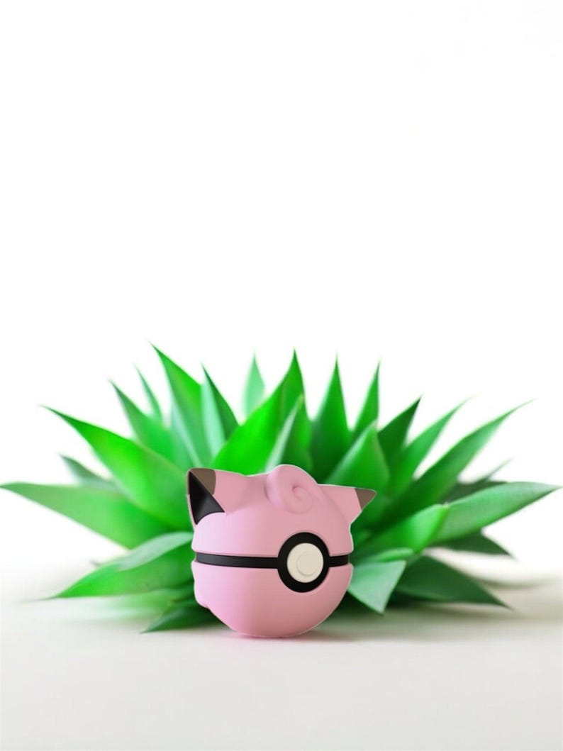 Pokemon Character Design- 3D Printed Pokeball- Clefairy & Clefable ...