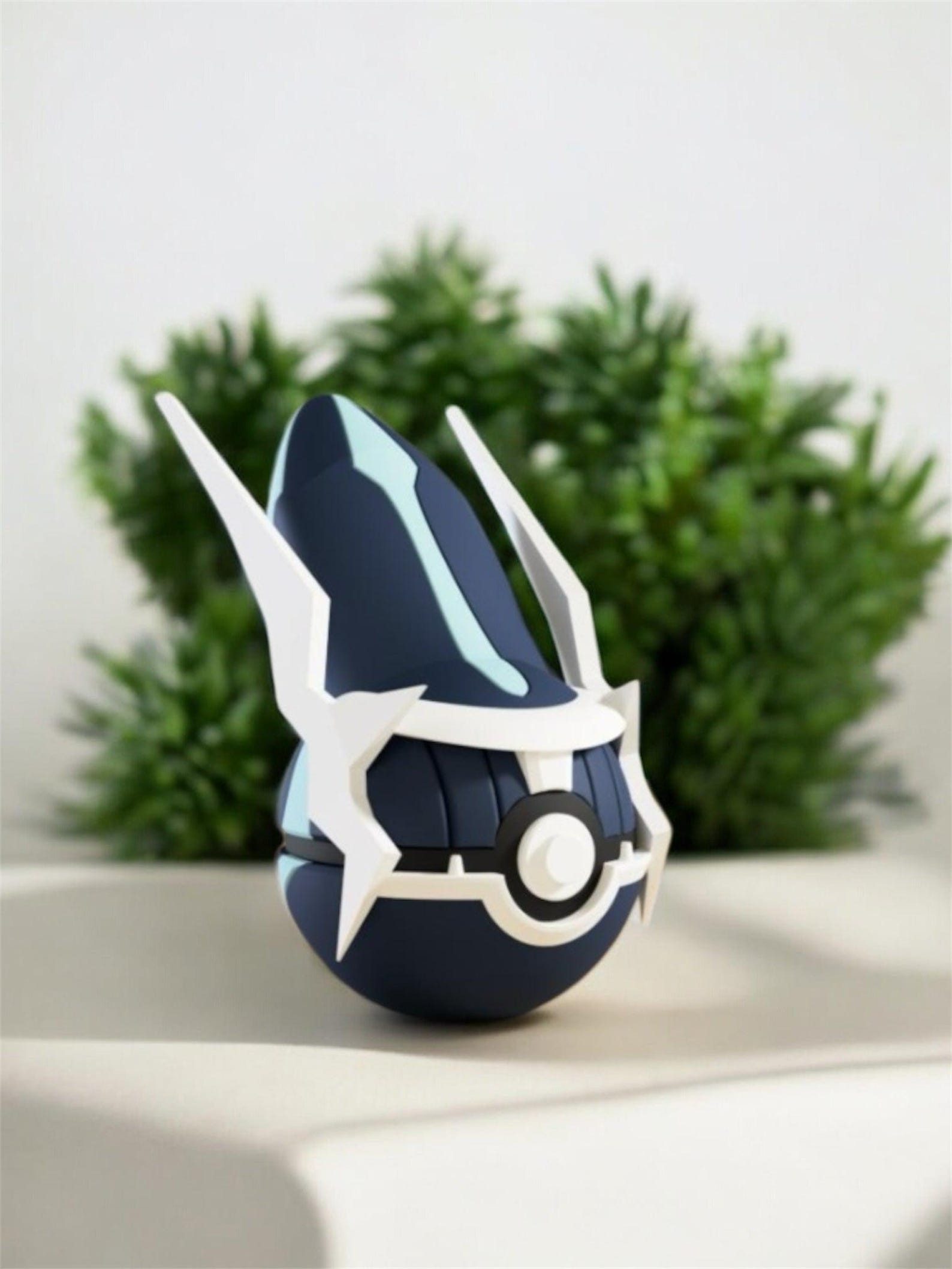 Pokemon Character Design- 3D Printed Pokeball- Dialga- Unique Display ...