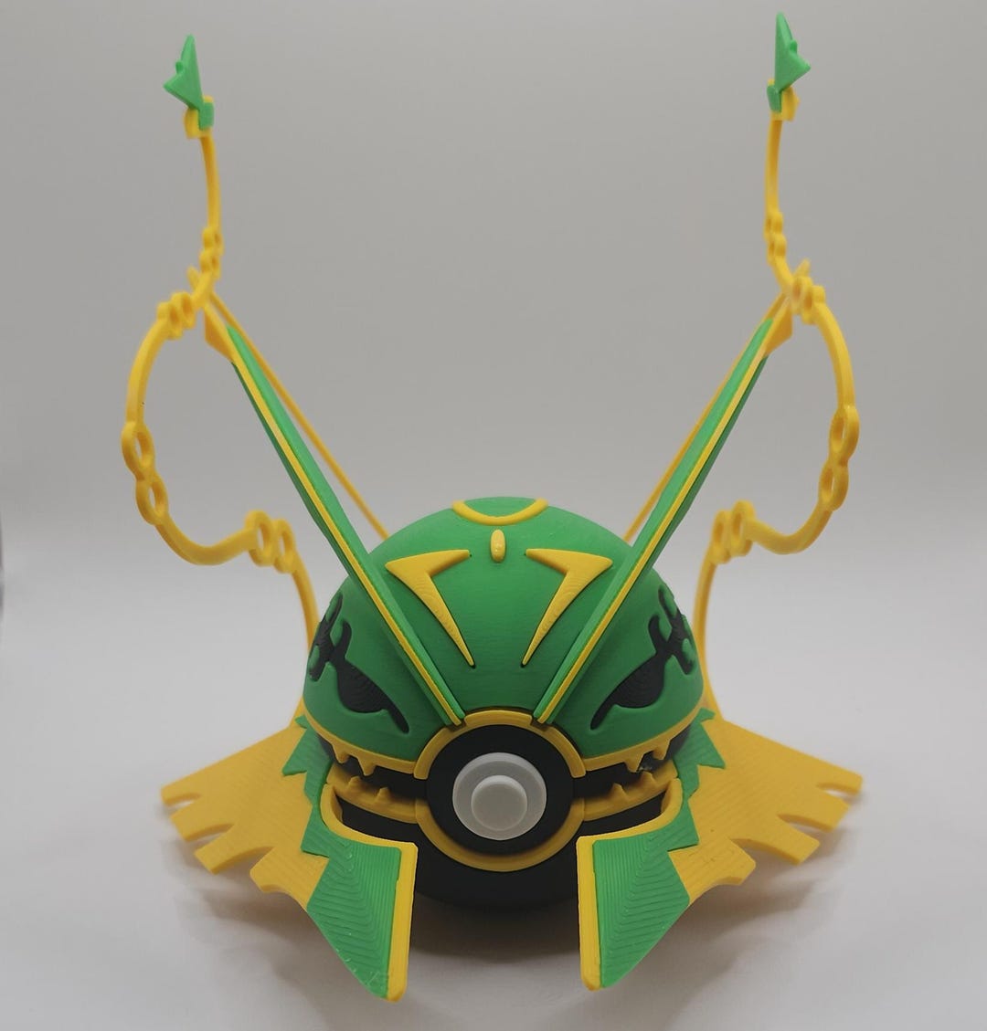 Mega Rayquaza Pokemon Character Design- 3D Printed Pokeball- Unique ...