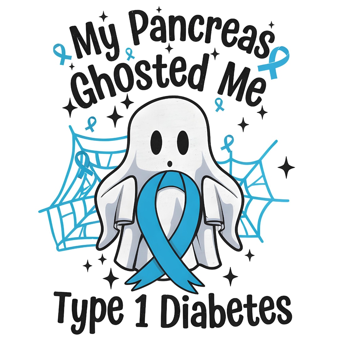 Funny My Pancreas Ghosted Me PNG: Diabetes Awareness Clipart - Etsy