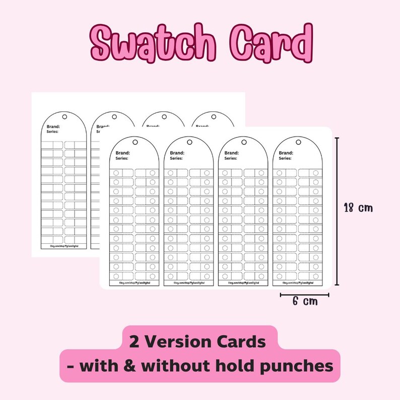 Blank Swatch Chart Printable | 384 Color Marker Swatch Template ...