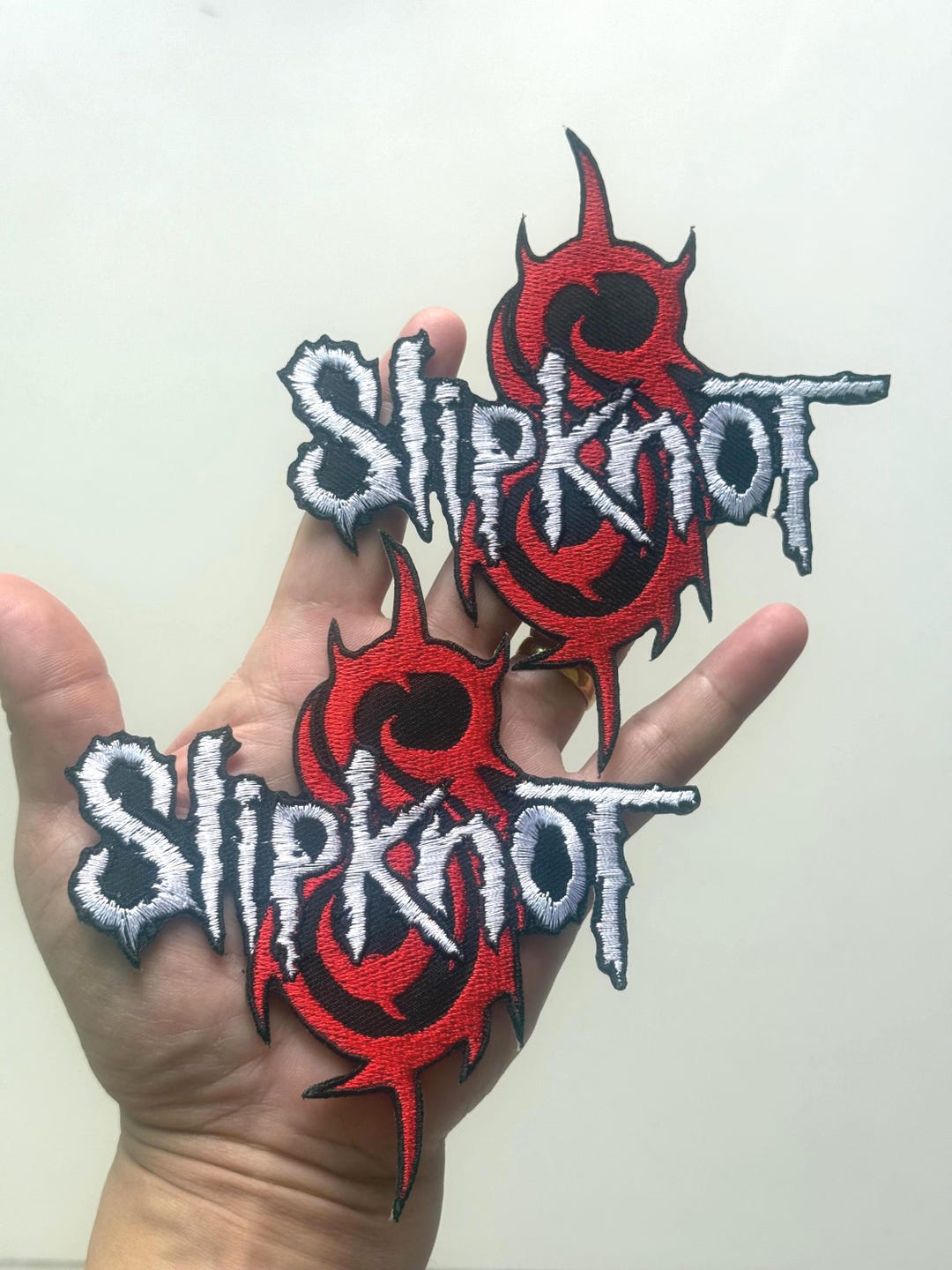 2 Pcs Slipknot Logo Embroidered Iron-on Patches - Etsy