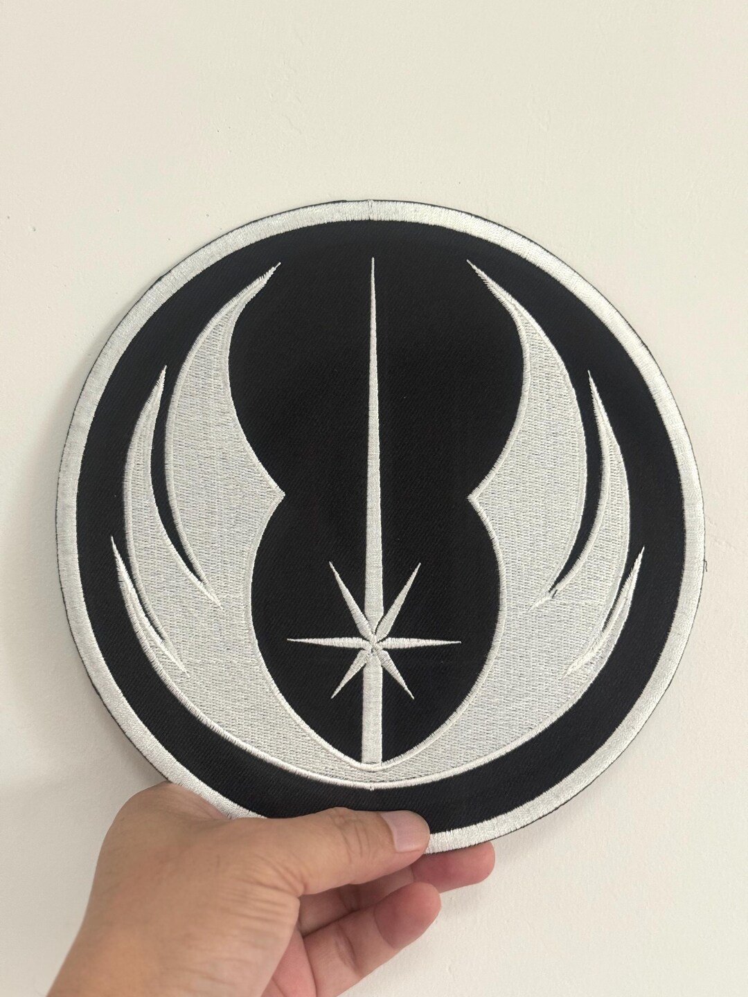 Jedi Order Jedi Crest Logo Star Wars Symbol Embroidery Iron-on Sew-on ...