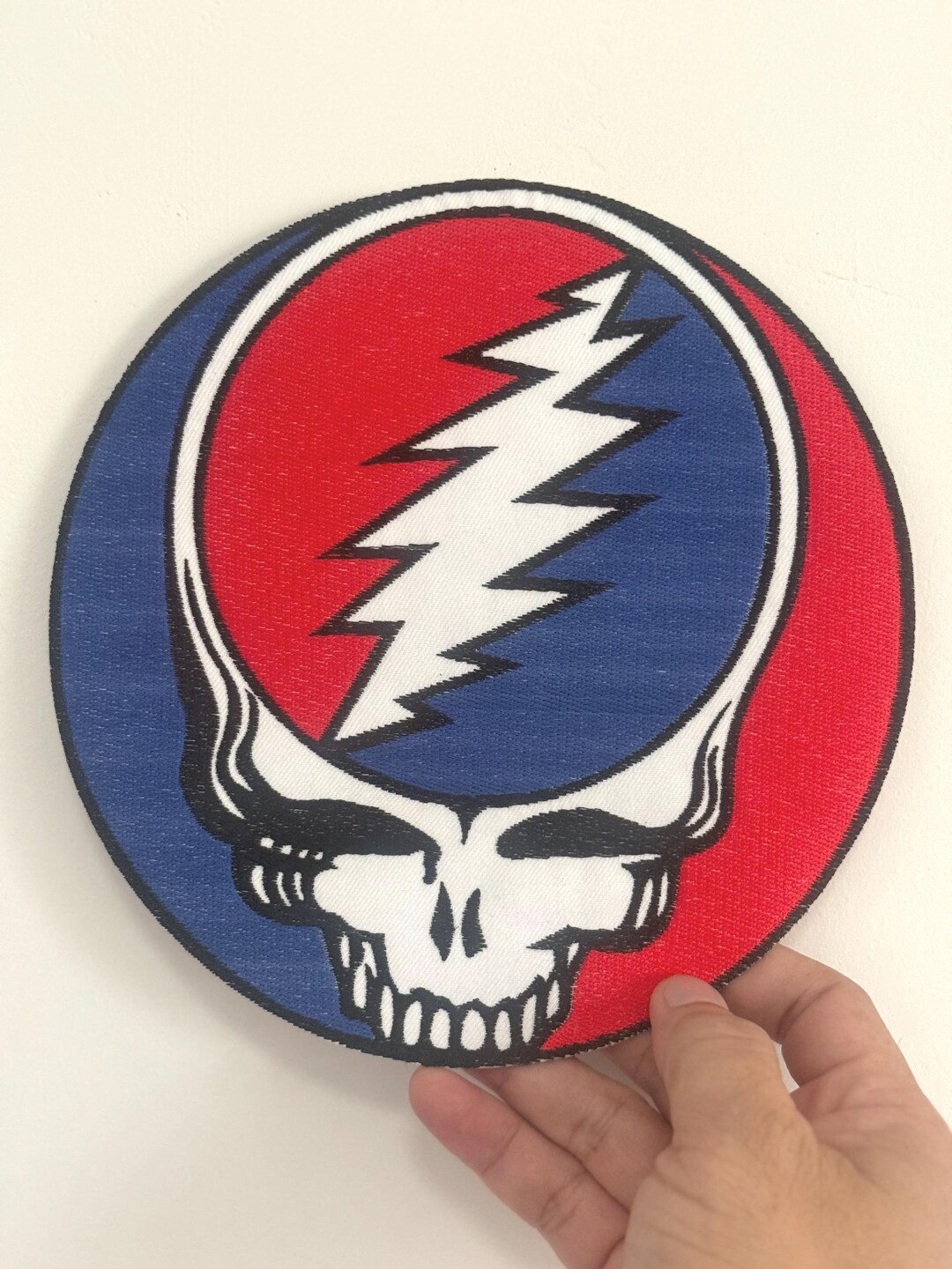 Grateful Dead Rock Band Music Logo Symbol Embroidery Iron-on Sew-on ...