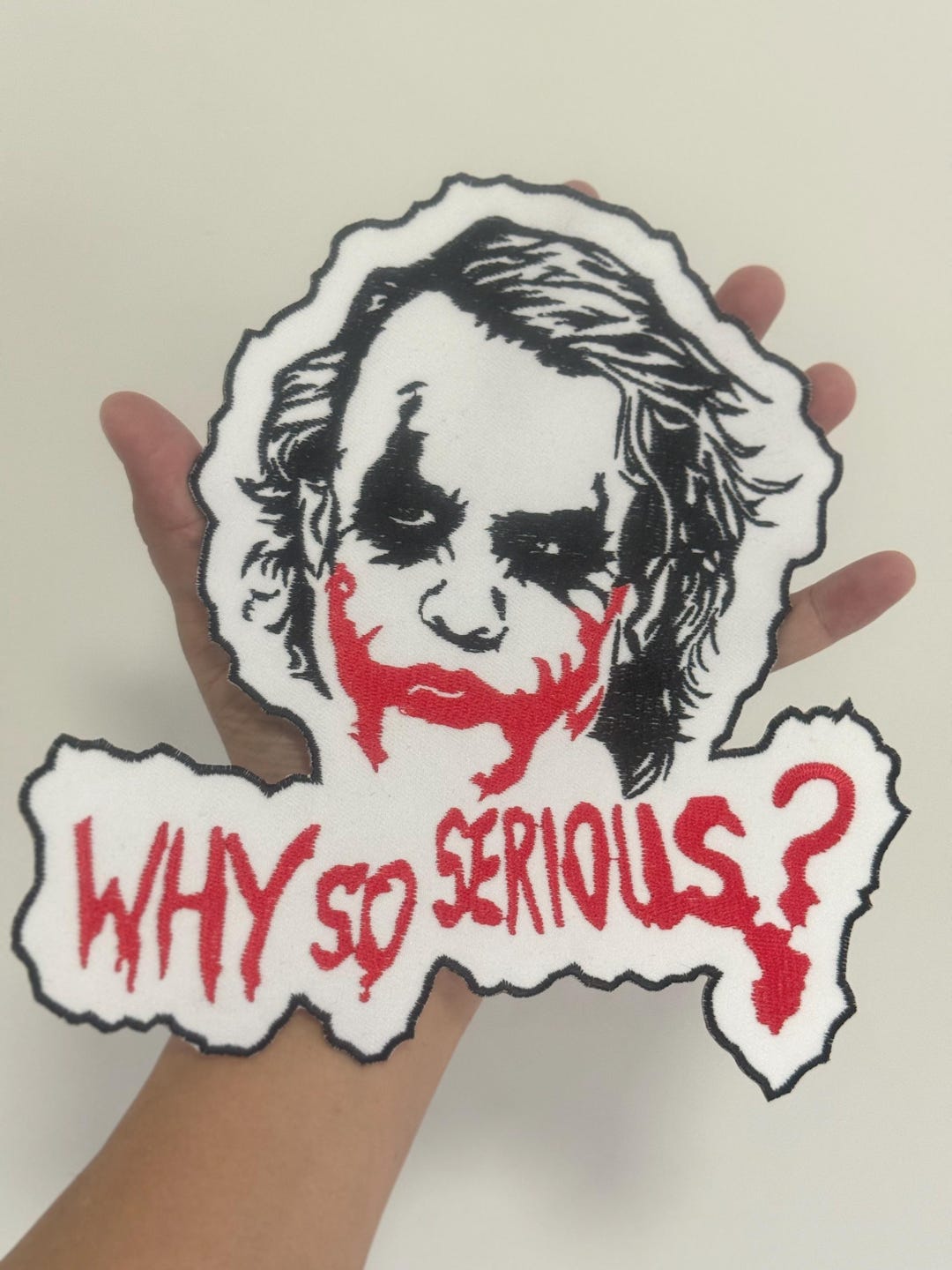 Joker Why so Serious the Dark Knight Psychopathic Killer Symbol ...