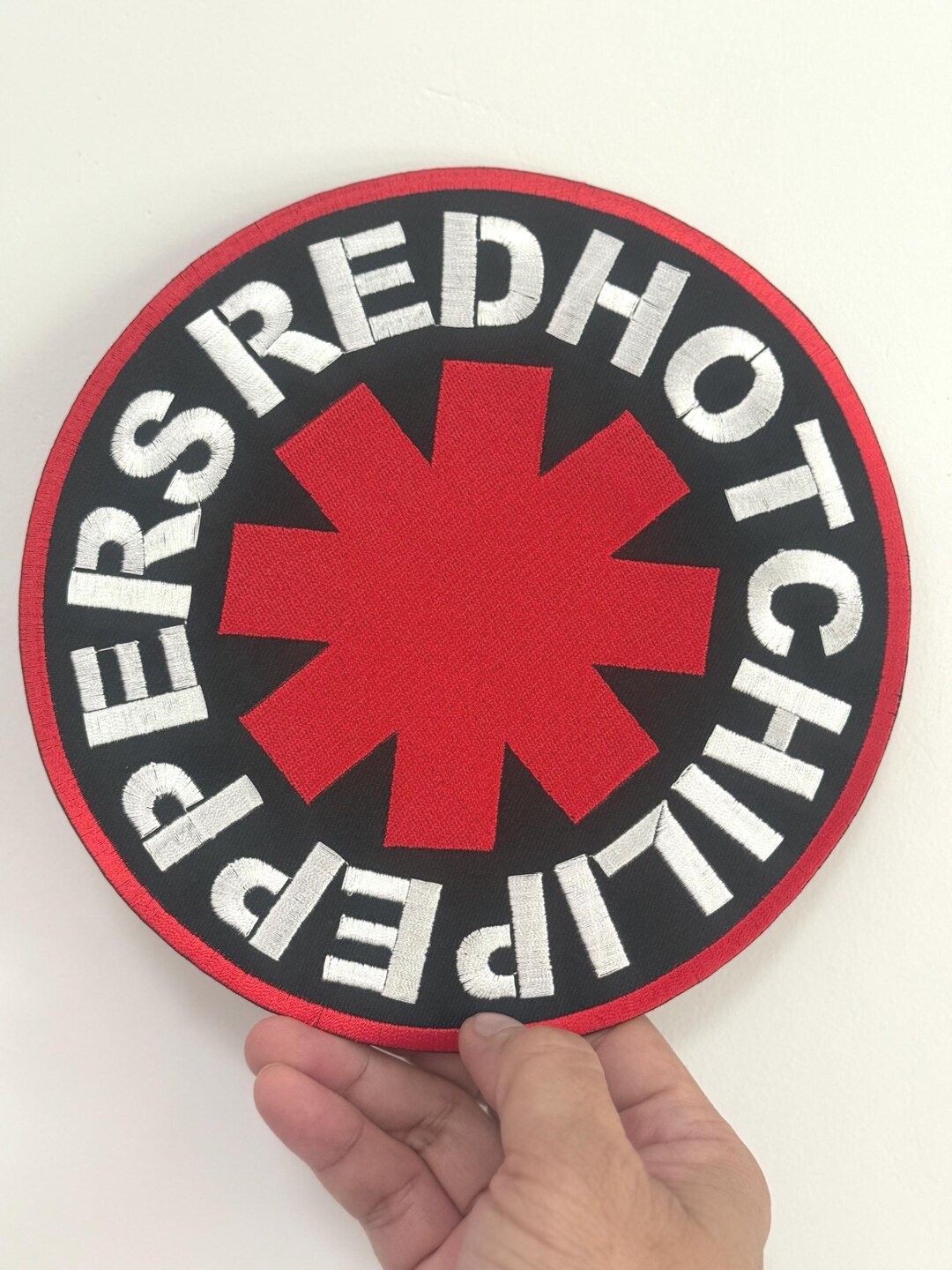 Red Hot Chili Peppers Logo Embroidery Patch, Iron-on Sew-on - Etsy