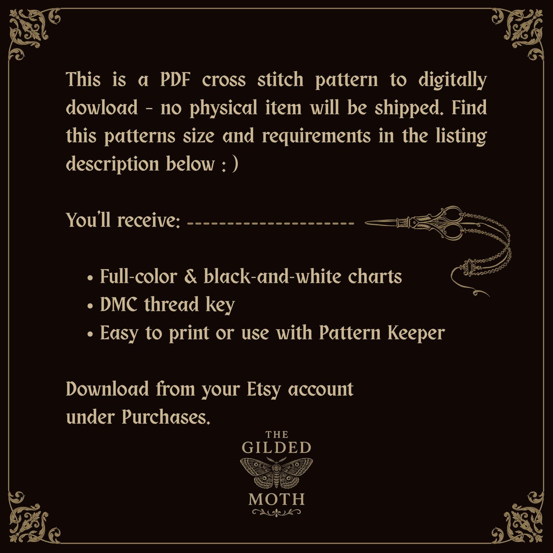 Medieval Goat Musician Cross Stitch Pattern • Gothic Fantasy Tapestry ...