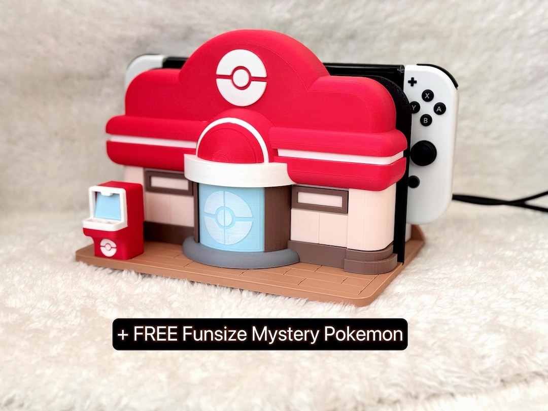 Pokopia Poke Center Nintendo Switch 1 or 2 Dock | Multiple or ...