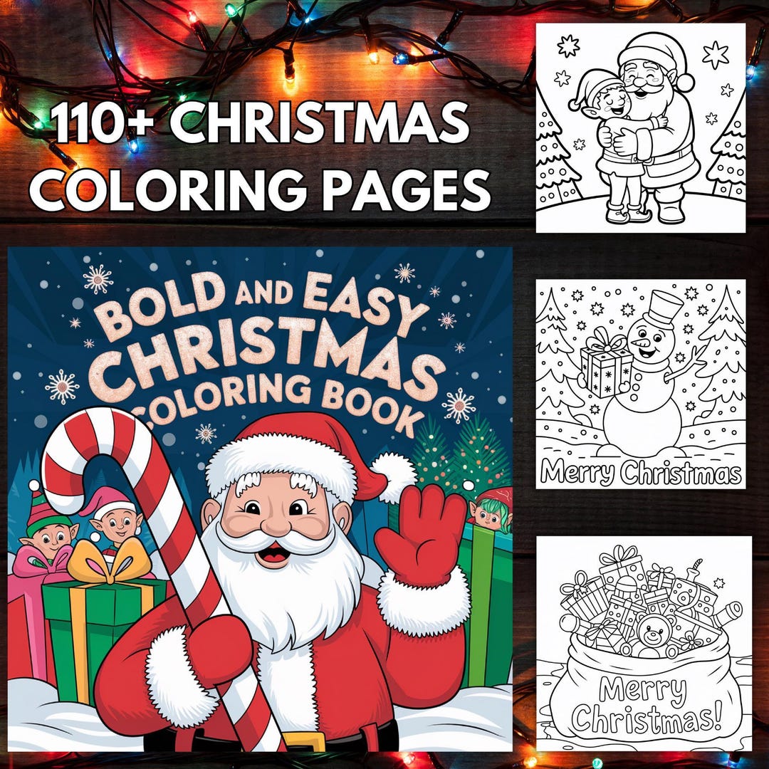 Christmas Coloring Pages | Coloring Book | Holiday Printable Coloring ...