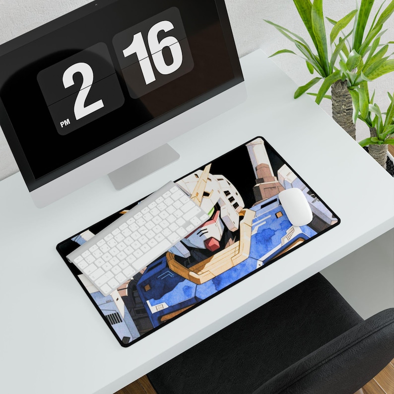 Watercolor Gundam RX-78-2 Desk Mat, Medium | Anime Gaming Mousepad - Etsy