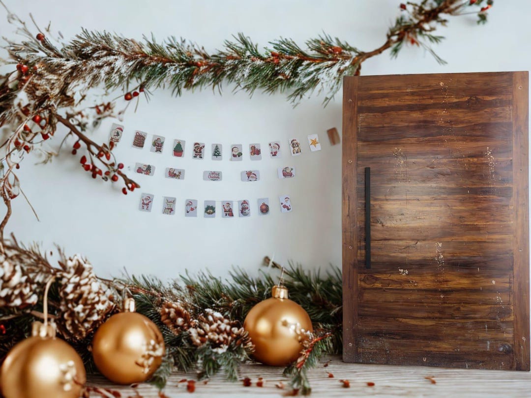 Printable Christmas Garland, 24 Holiday Designs (digital Download) - Etsy