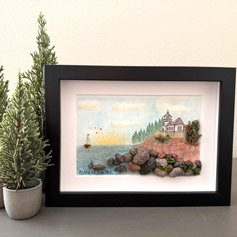 Sea Rock Art Maine - Etsy