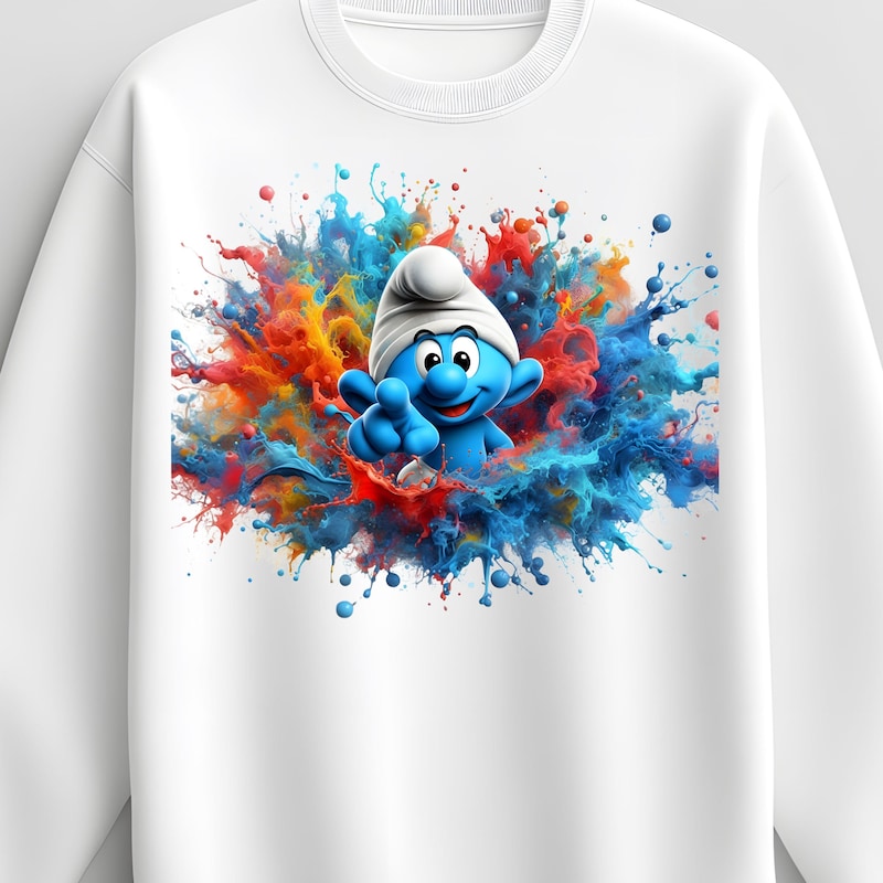 Smurf Paint - Etsy Israel