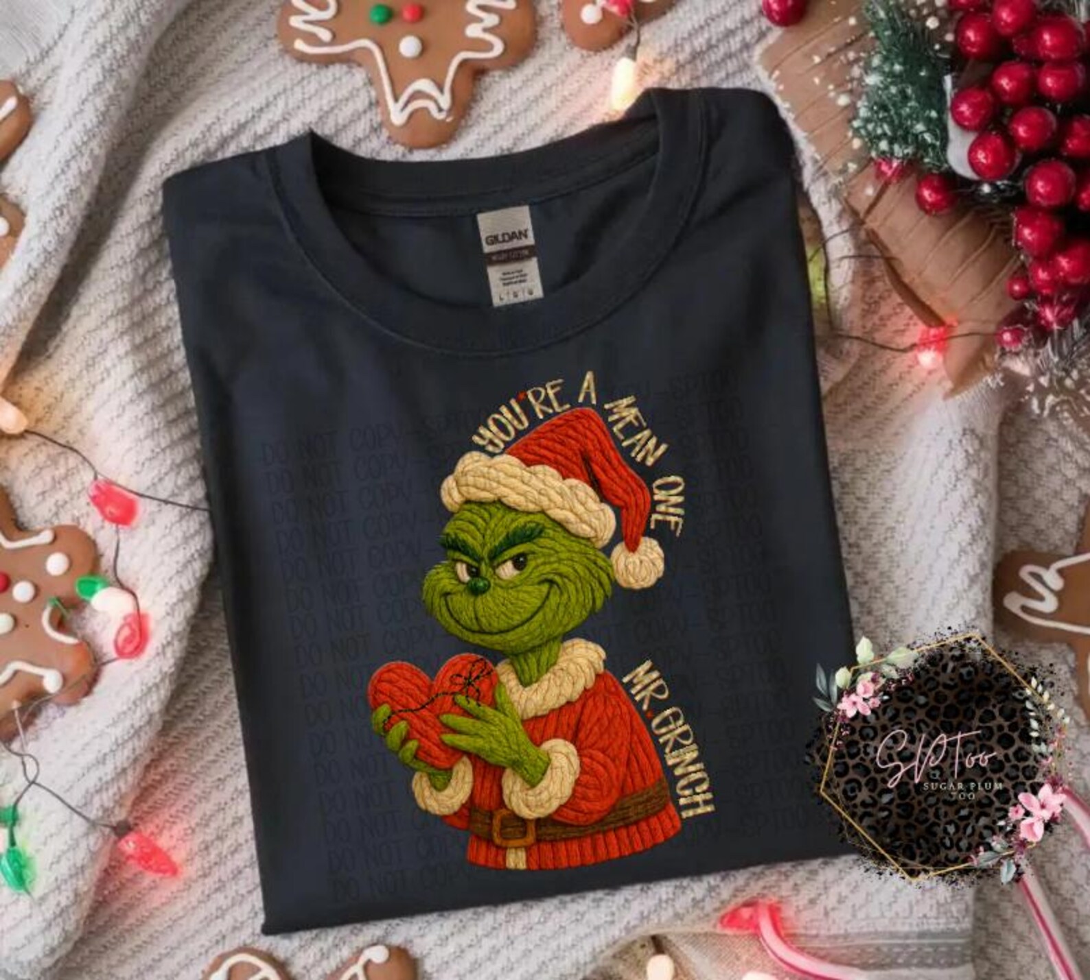 Tufted Yarn PNG, Grinch Mean One PNG - Etsy