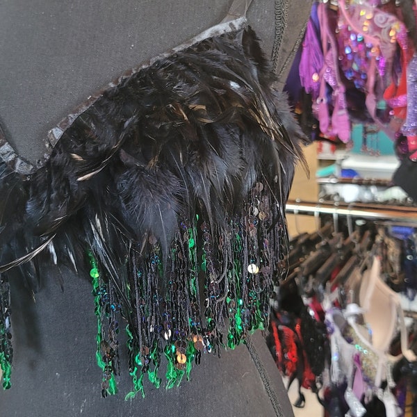 Feather Bra - Etsy