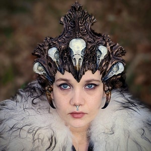 Raven Queen Headdress - Etsy