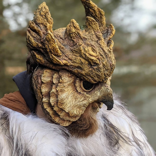 Owl Mask - Etsy