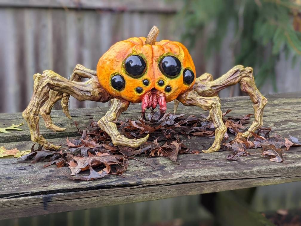 Spider Pumpkin Carving Ideas