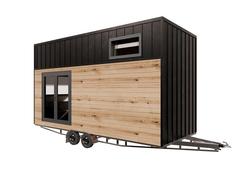 Tinyhouse #1 Concept Design of a Cozy Tiny House in .pdf Format With ...