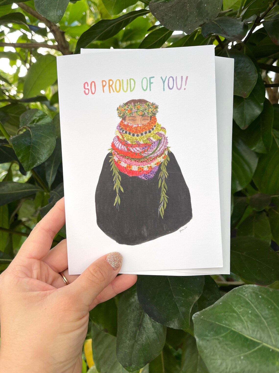 So Proud of You! - Hawaii Graduation Lei Card - Etsy