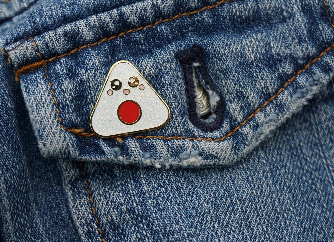 Kawaii Ume Musubi - Hard Enamel Pin - Lapel Pin - Etsy