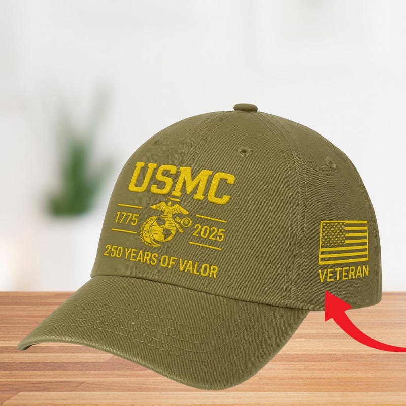 Usmc 250th Anniversary Hats - Etsy