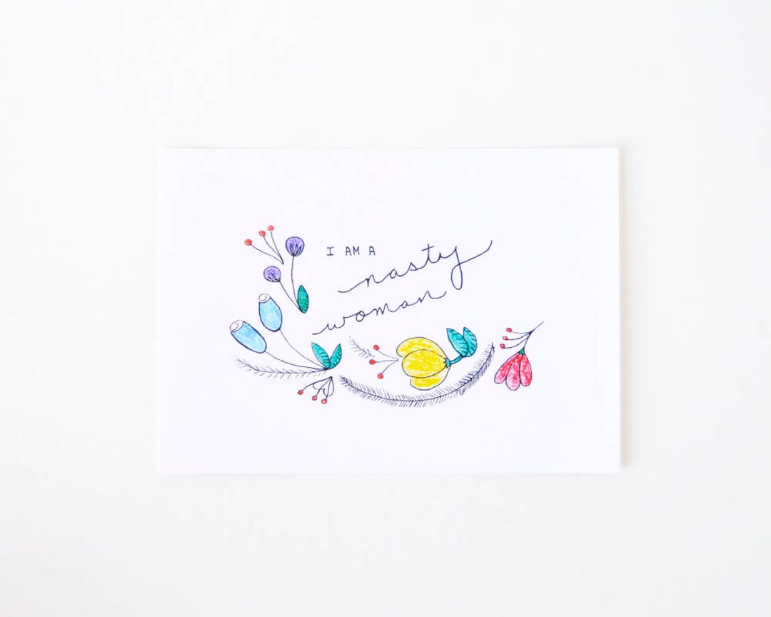 Simple Affirmation - Flower Art Print - I Am A... - Etsy Canada