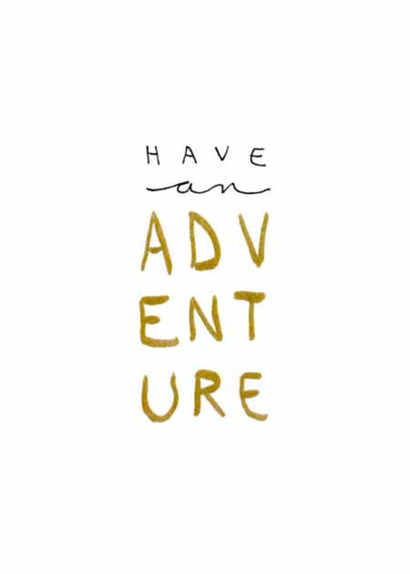 Cute Daily Affirmation - Have an Adventure - Etsy Canada