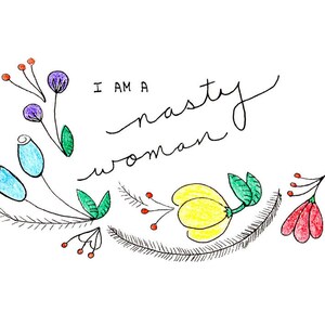 Simple Affirmation - Flower Art Print - I Am A... - Etsy Canada