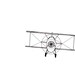 Simple Bi-plane Drawing - Limited Edition Nursery Art Print - Fly ...
