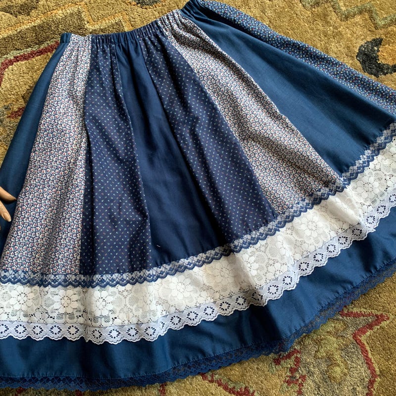Prairie Skirt Pattern - Etsy