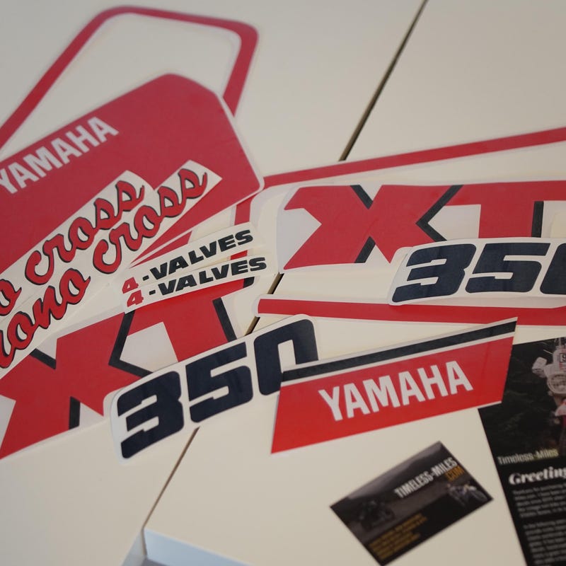 Yamaha 350 Sticker - Etsy UK