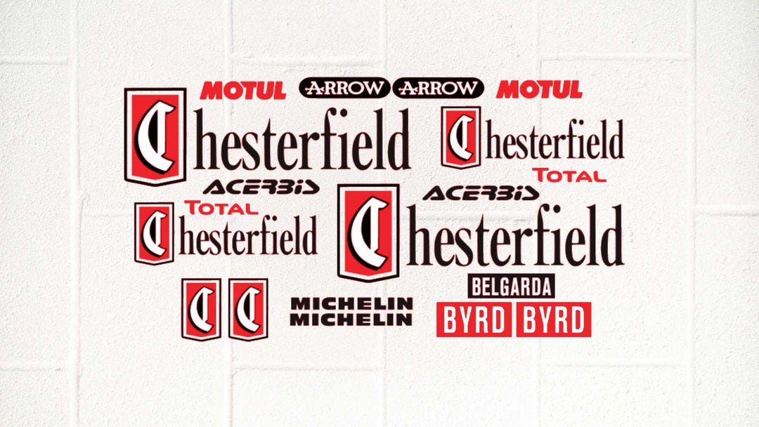 Yamaha Chesterfield Replica Decal Kit – Vintage Rally Raid Style - Etsy