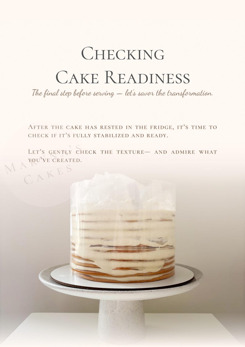 Digital Recipe — Honey Cake Layered Dessert | Step-by-step PDF Baking ...