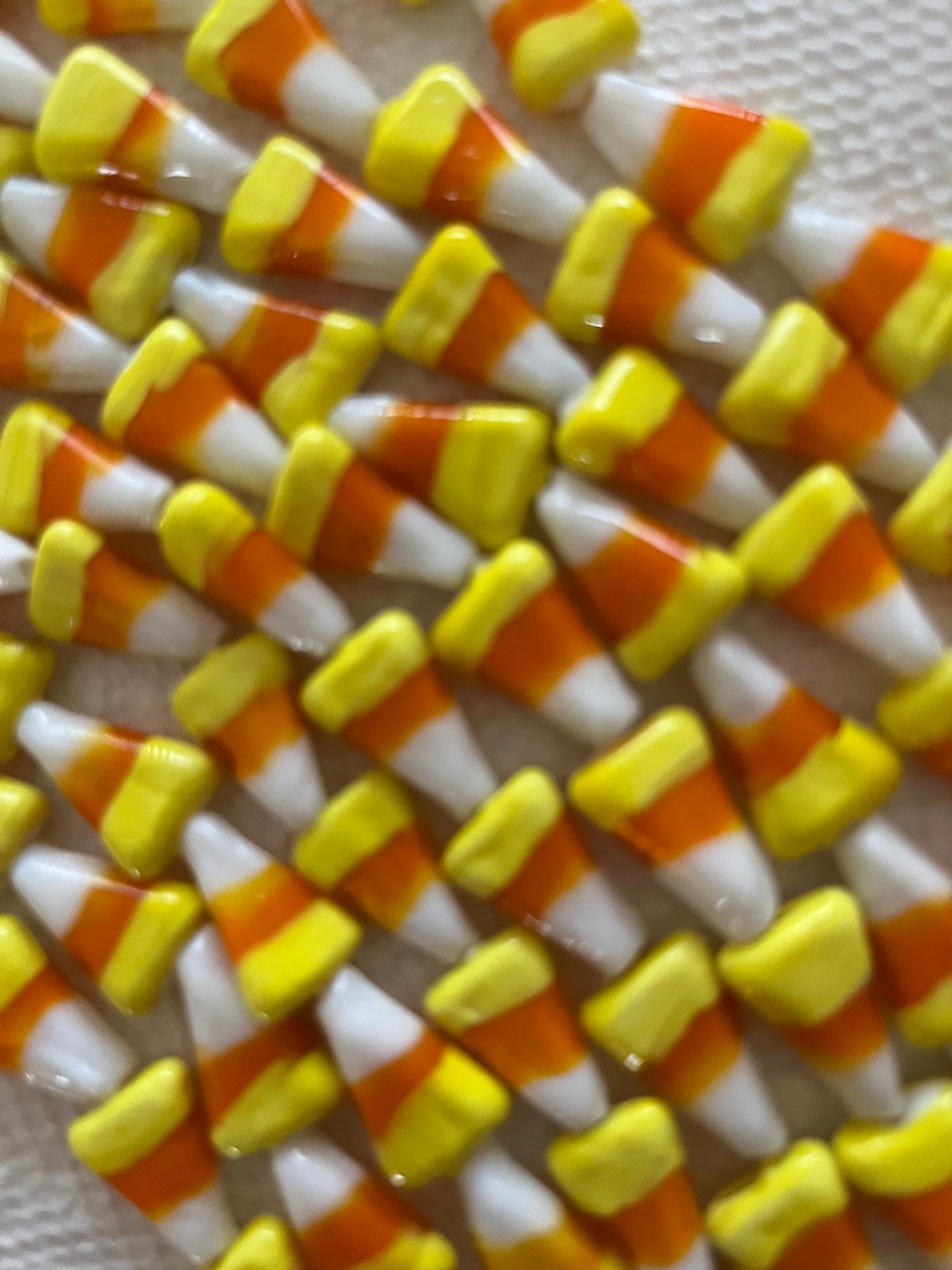 Candy Corn Glass Beads Look so Real but Do Not Eat 10 Beads - Etsy