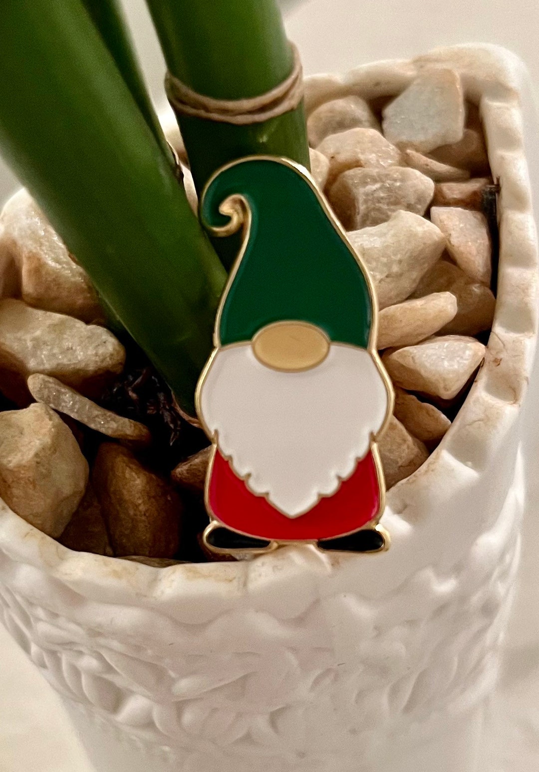 Christmas Gnome Lapel Pin to Accessorize Any Suit Jacket Scarf Tie or ...