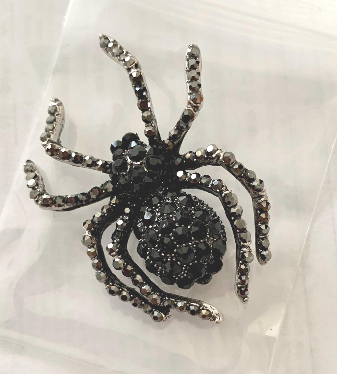 Crystal Rhinestone Spider Pin for You to Accessorize Any Outfit Purse ...