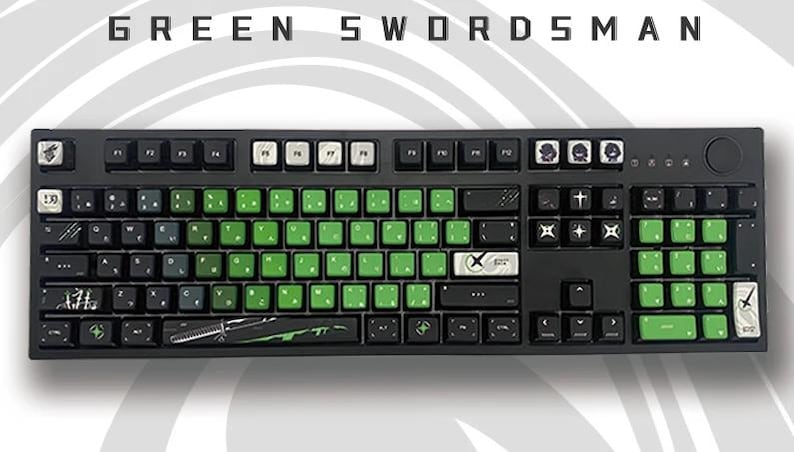 Yuki Anime Keycap Set: 120 PBT Thermal Sublimation ASA Profile - Etsy