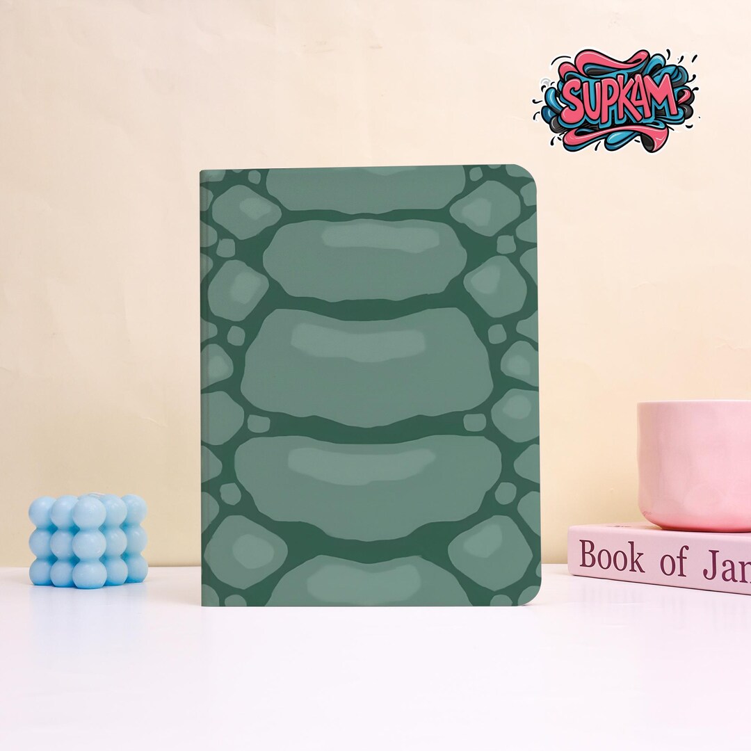 Custom Modern Croc Texture iPad Case - Rich Green Sophisticated Loo - Etsy