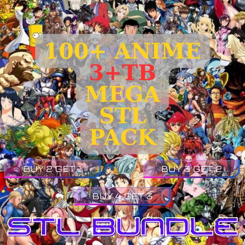 3d Printer Stl Anime - Etsy UK