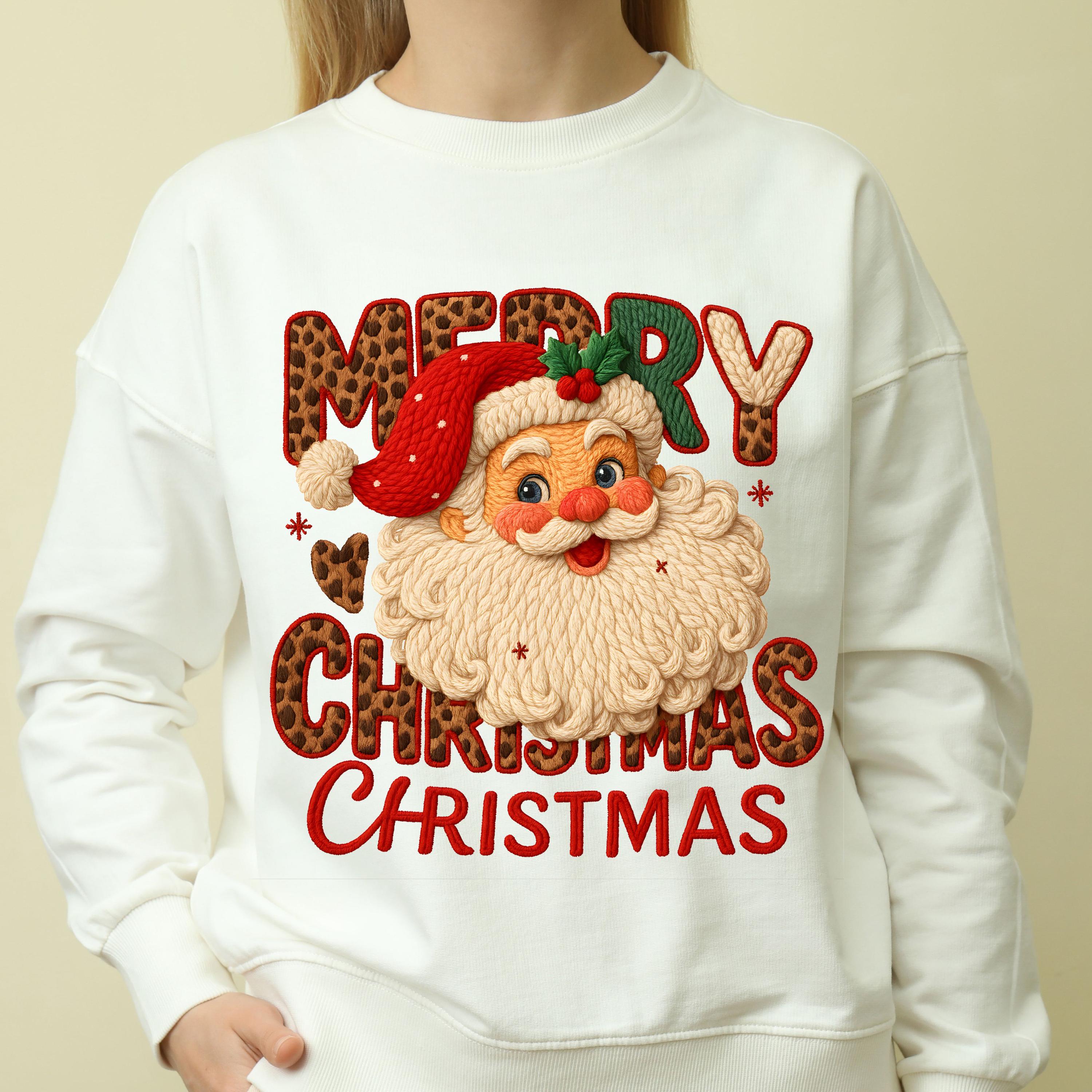 Santa Print PNG, Vintage Christmas Clipart, Retro Santa Design - Etsy