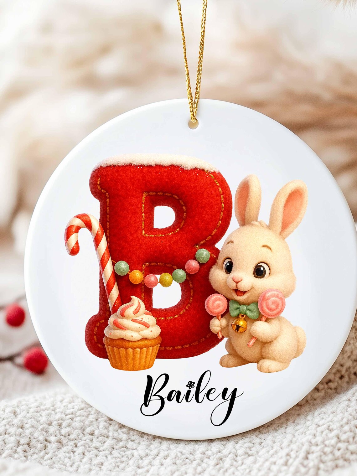 Personalized Christmas Alphabet A–Z | Xmas Gift | Kids Holiday Clipart ...