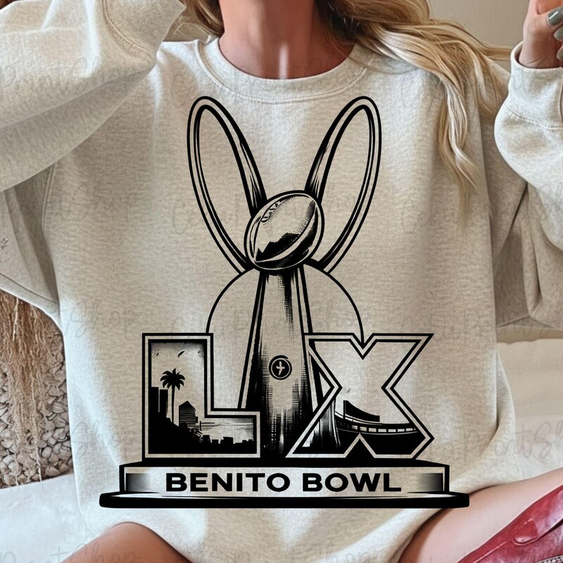 Bad Bunny Nfl Tshirt - Etsy UK