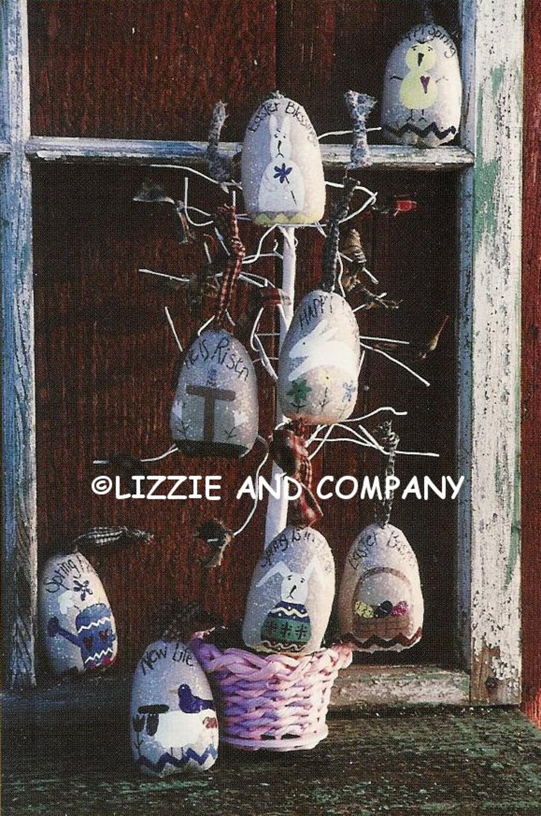 Easter Egg Ornament Pattern, Easter Egg Pattern, Primitive Easter Egg ...