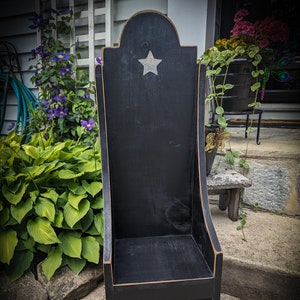 Primitive Decorative Pouting Chair/made per Order/not Ready to Ship - Etsy