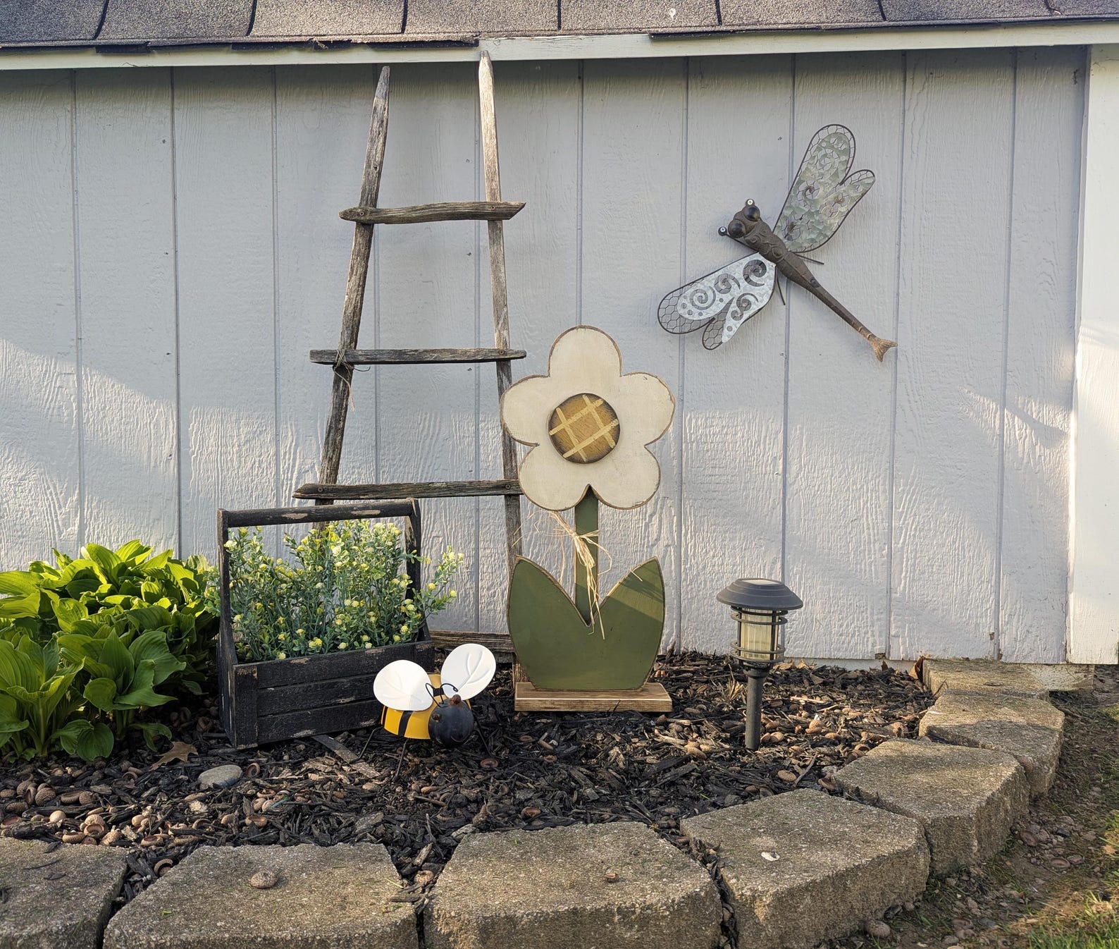 Standing Wooden Daisy Flower 2 Feet/porch Decor/home Decor/spring ...